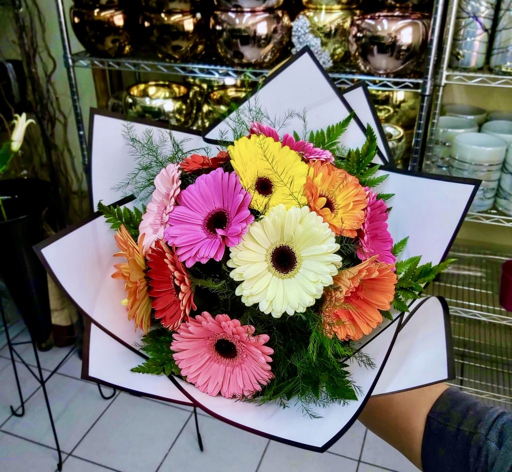 SKU-834 Docena de Gerberas – Galería Floral Querétaro